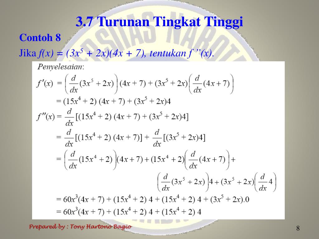 Incredible Contoh Soal Aplikasi Turunan Fungsi Dan Pembahasannya 2023