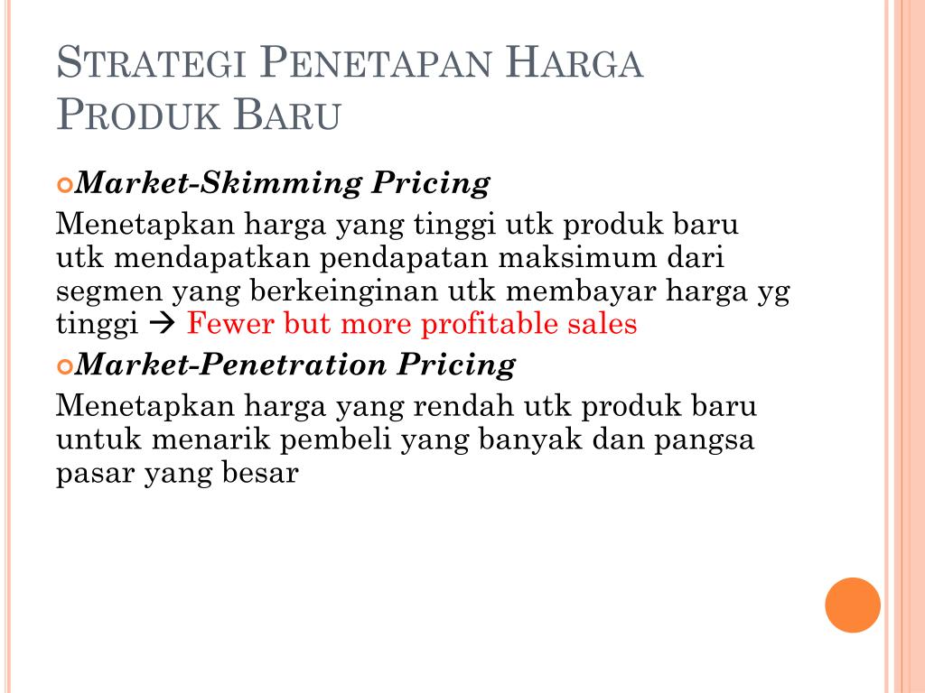 Strategi Penetapan Harga Bagaimana Menentukan Harga Yang Tepat