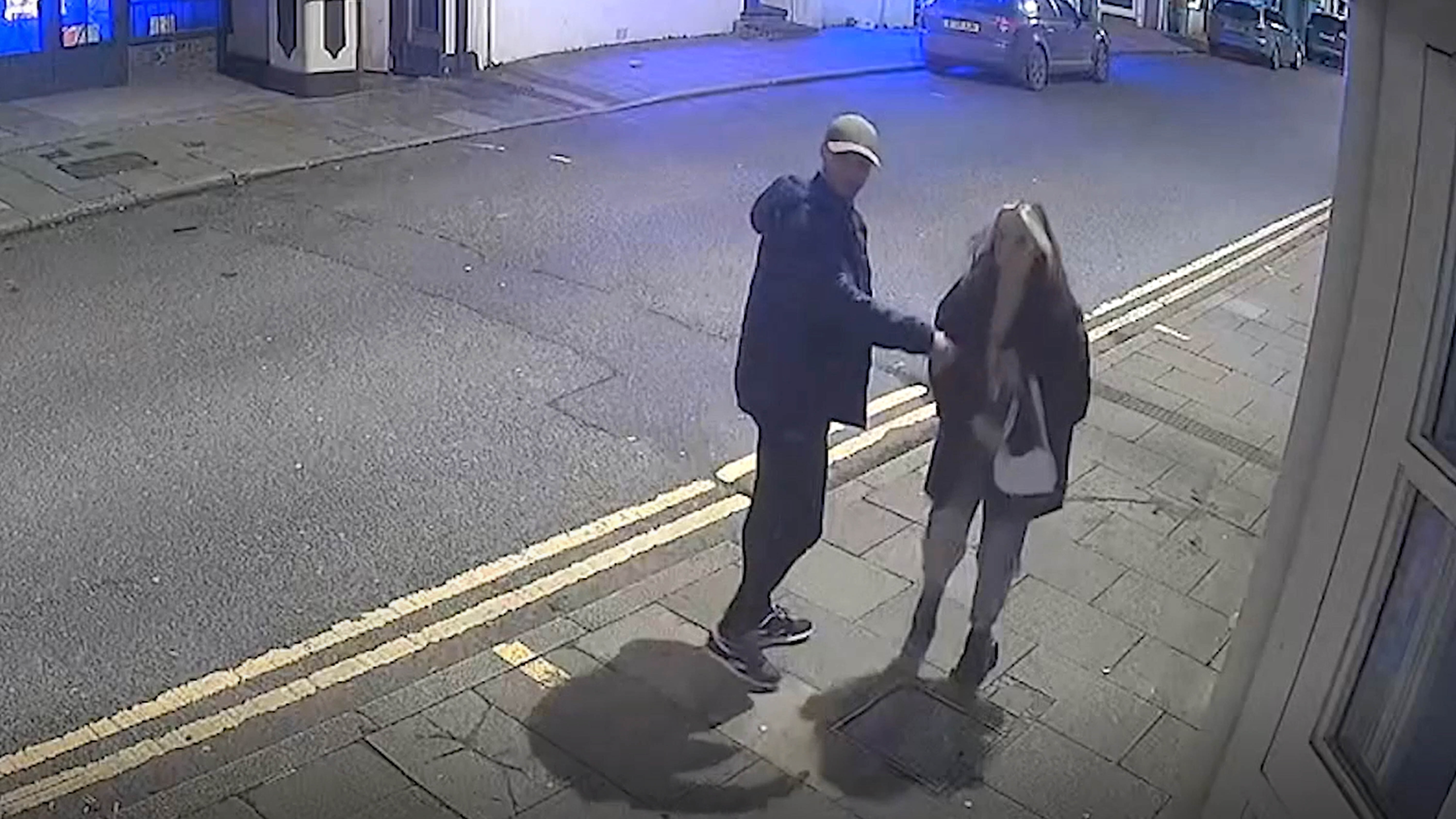 Cctv Footage Captures Chilling Moment Teenager Is Led To Her Death