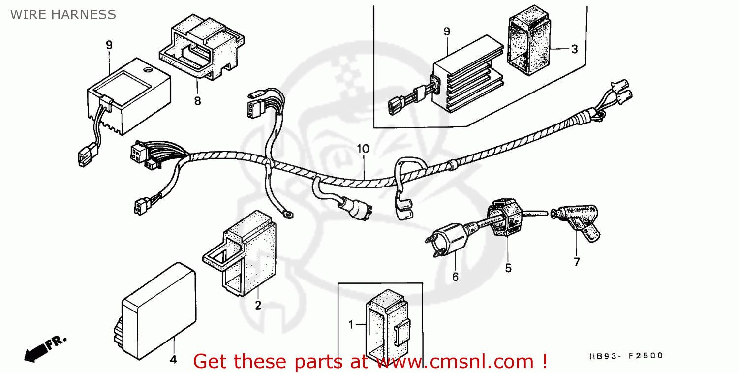 1986 Honda Fourtrax 250 Wiring Diagram Funcenter