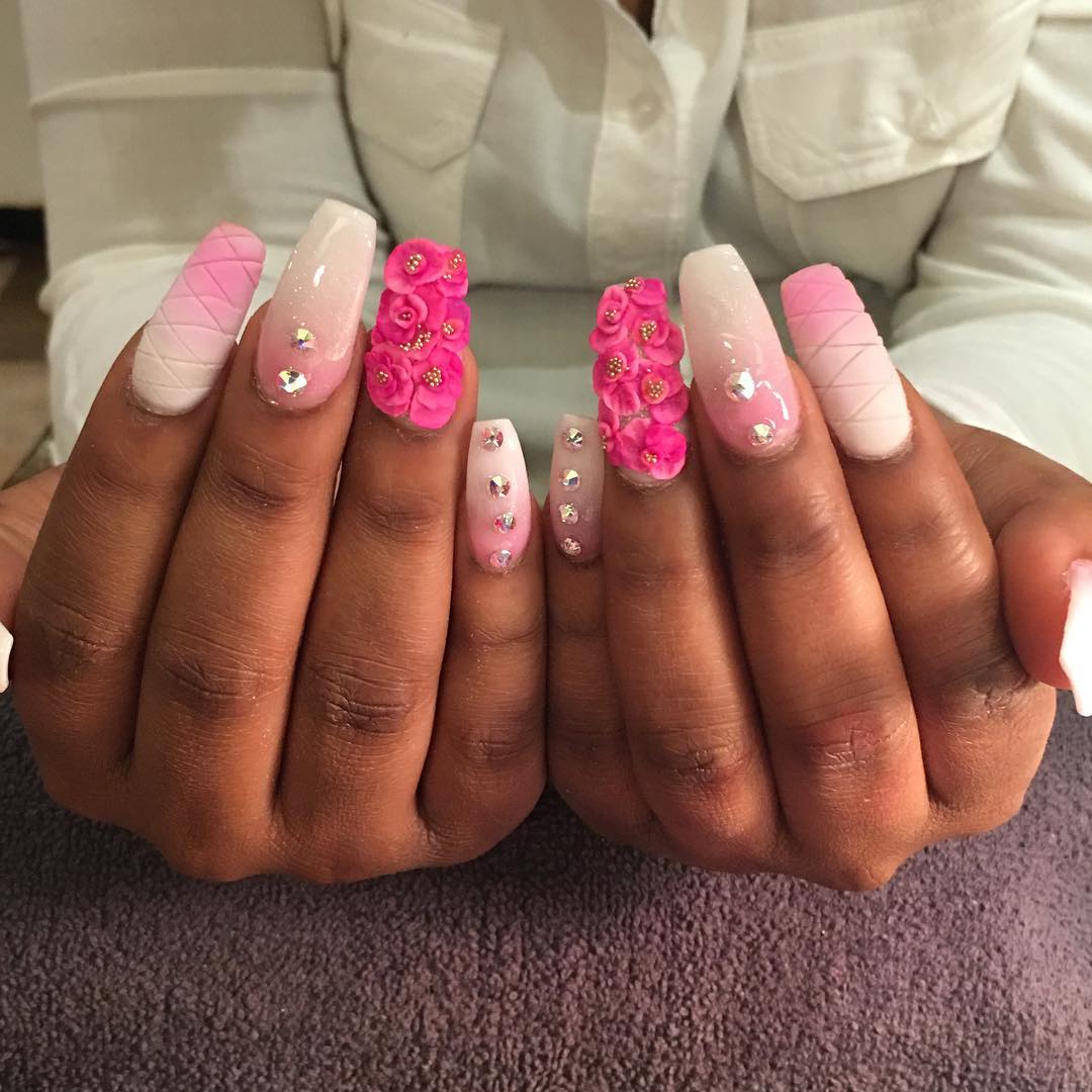 Create Stunning Pink And White Nail Designs In 2023 The Fshn