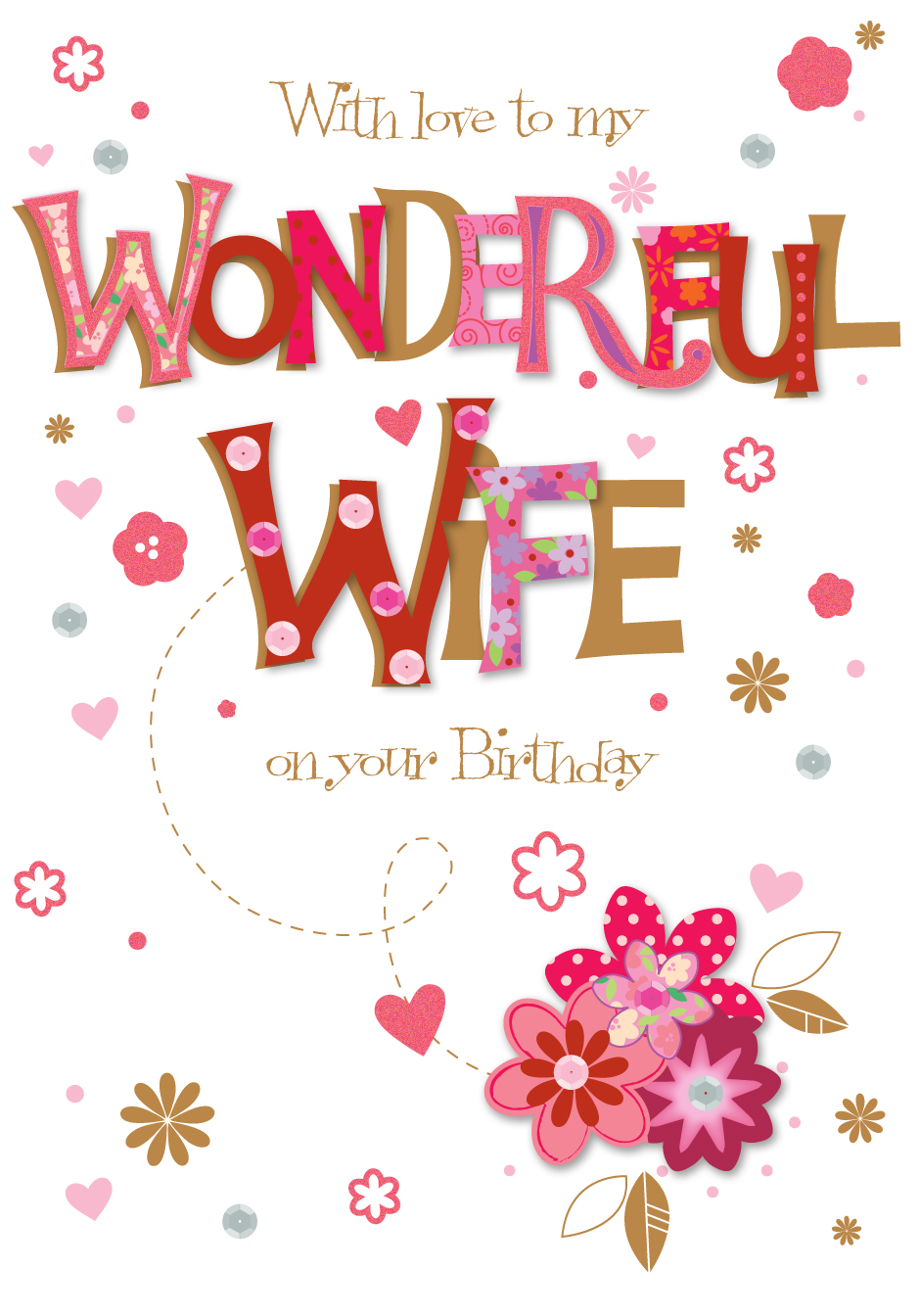 Birthday Cards For My Wife Printable