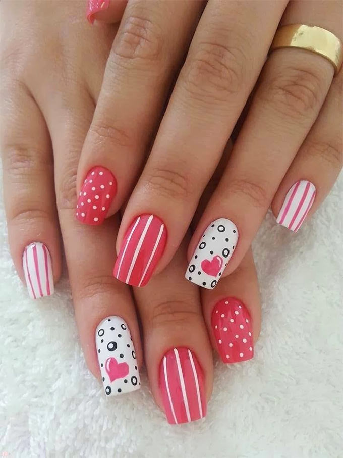 Valentines Day Nail Designs 2023 Amelia Infore