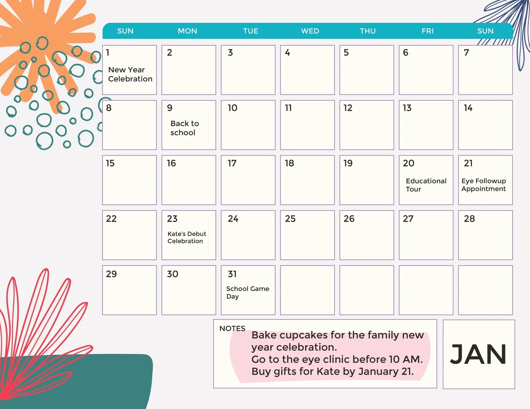 January 2023 Calendar Cute Wallpaper May 2023 Calendar