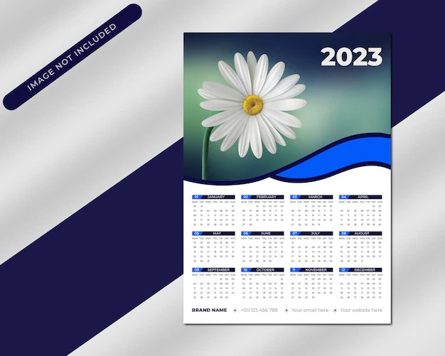 2023 Yearly Calendar Printable Word Mobila Bucatarie