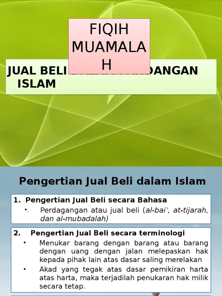 Pengertian Dan Dasar Hukum Jual Beli Hukum 101