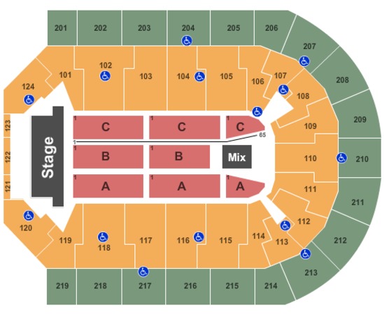 Denny Sanford Seating Chart Sportcarima