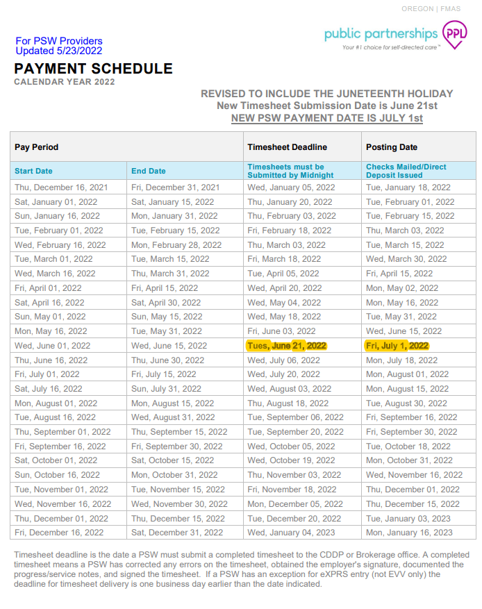 Hcw Payroll Calendar 2022 Customize And Print