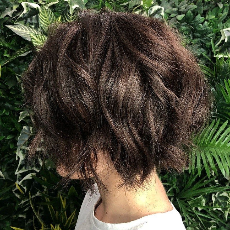 Chin Length Shaggy Bob Rockwellhairstyles