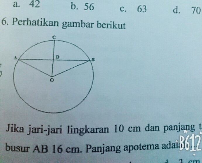 Cara Menghitung Panjang Tali Busur Pada Lingkaran Zona Edukasi