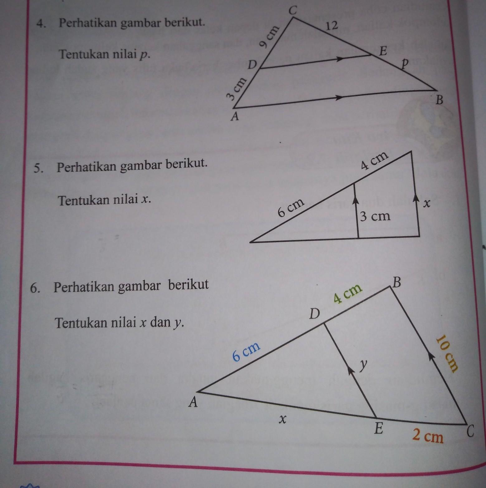 Soal Segitiga Kelas 7 Soal Segitiga Dan Segiempat Kelas 7 Smp Nusa