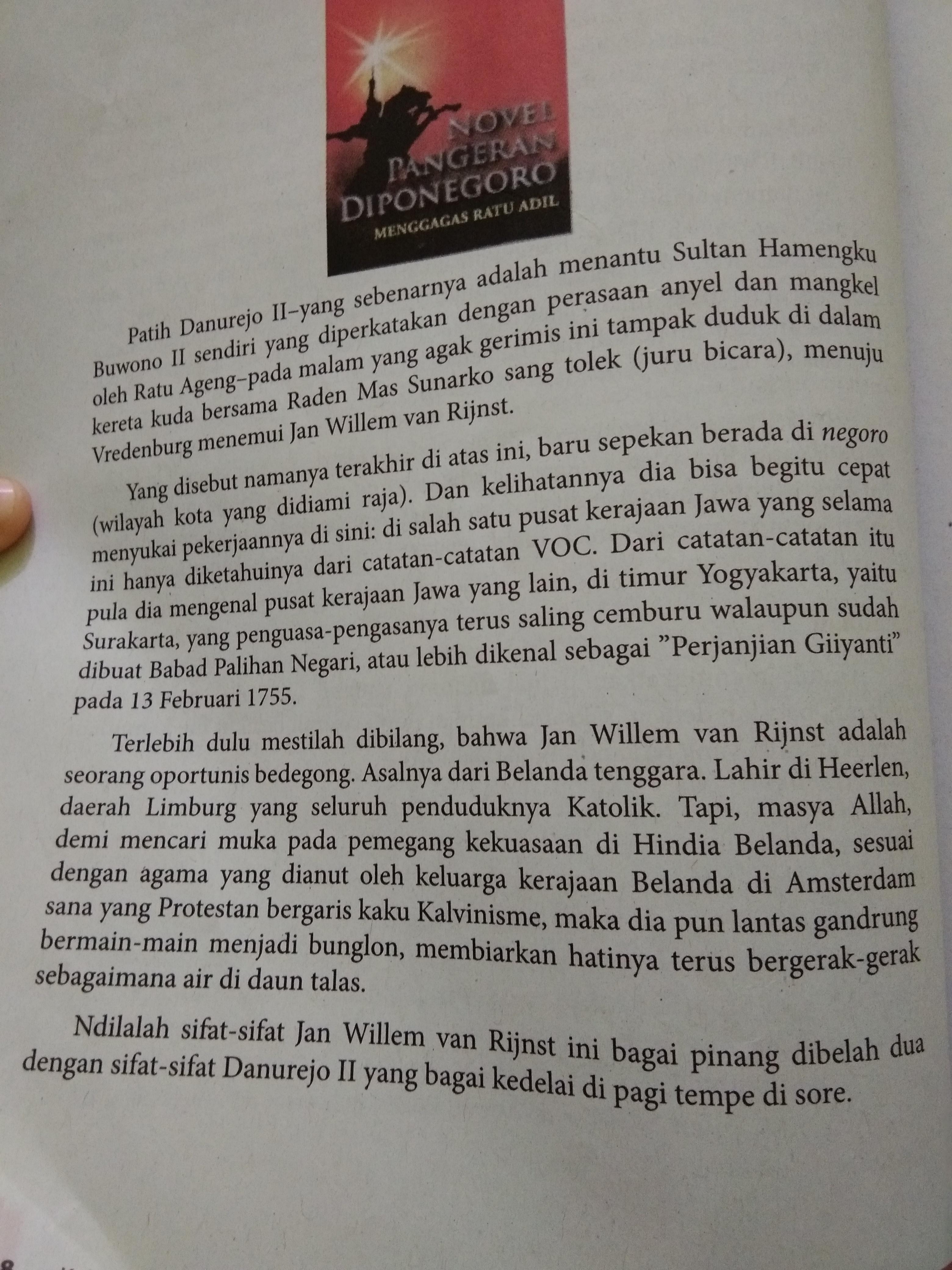 Contoh Novel Sejarah Singkat Aneka Contoh