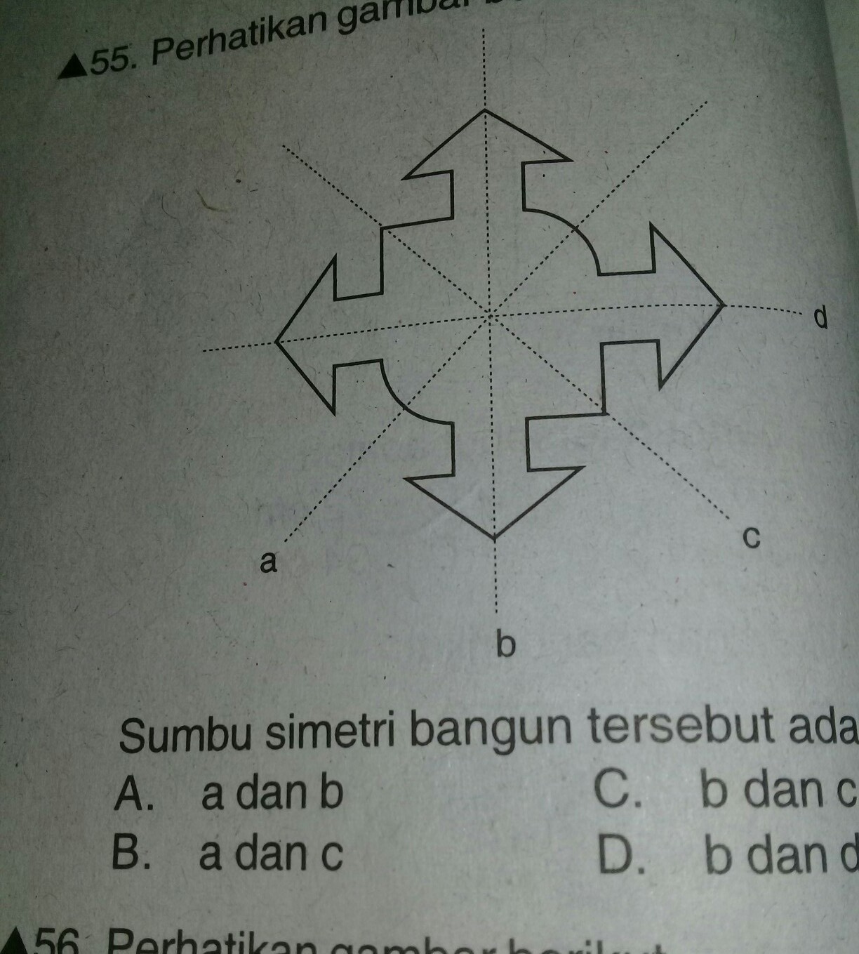 Pengertian Sumbu Simetri Pada Bangun Datar De Eka Ris