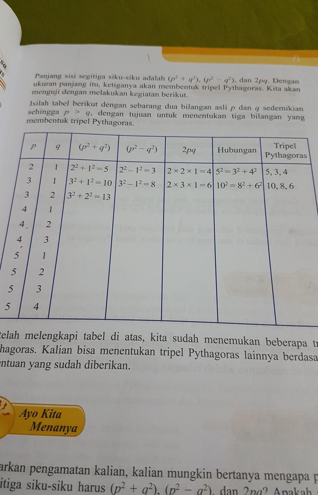 Materi Matematika Kelas 8 Semester 2 Homecare24