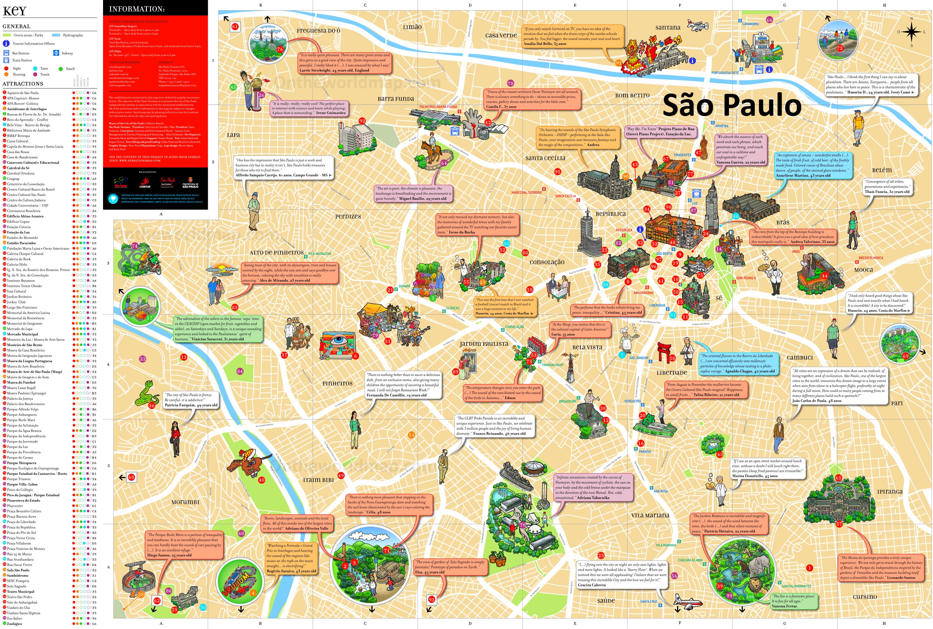 Mapa Do Centro Histórico De São Paulo Nex Historia