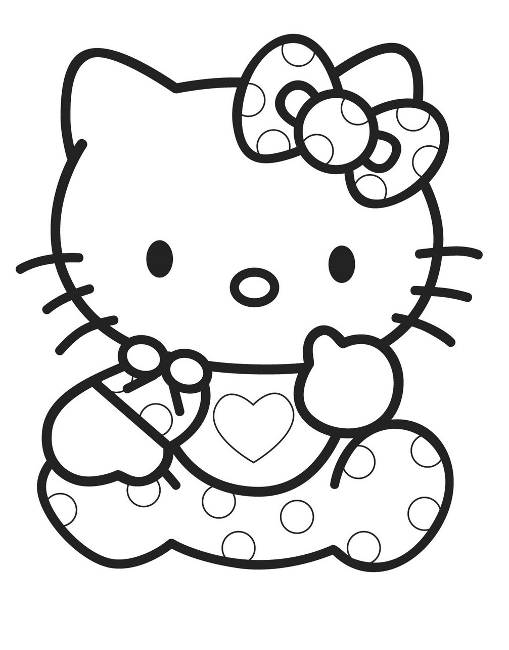 40 Desenhos Da Hello Kitty Para Colorir E Imprimir Online Cursos