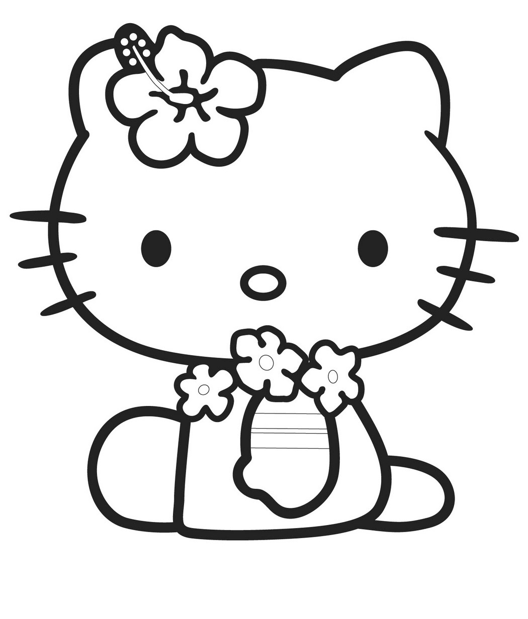 Desenhos Para Pintar E Colorir Hello Kitty Imprimir Desenho 039 Porn