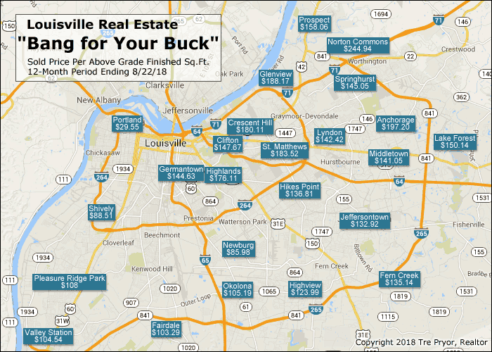 Map Of Louisville Ky Neighborhoods Middle East Map