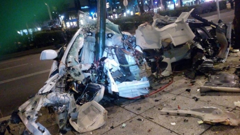 Video Trayectoria Del Automóvil Antes Del Accidente En Paseo De La Reforma