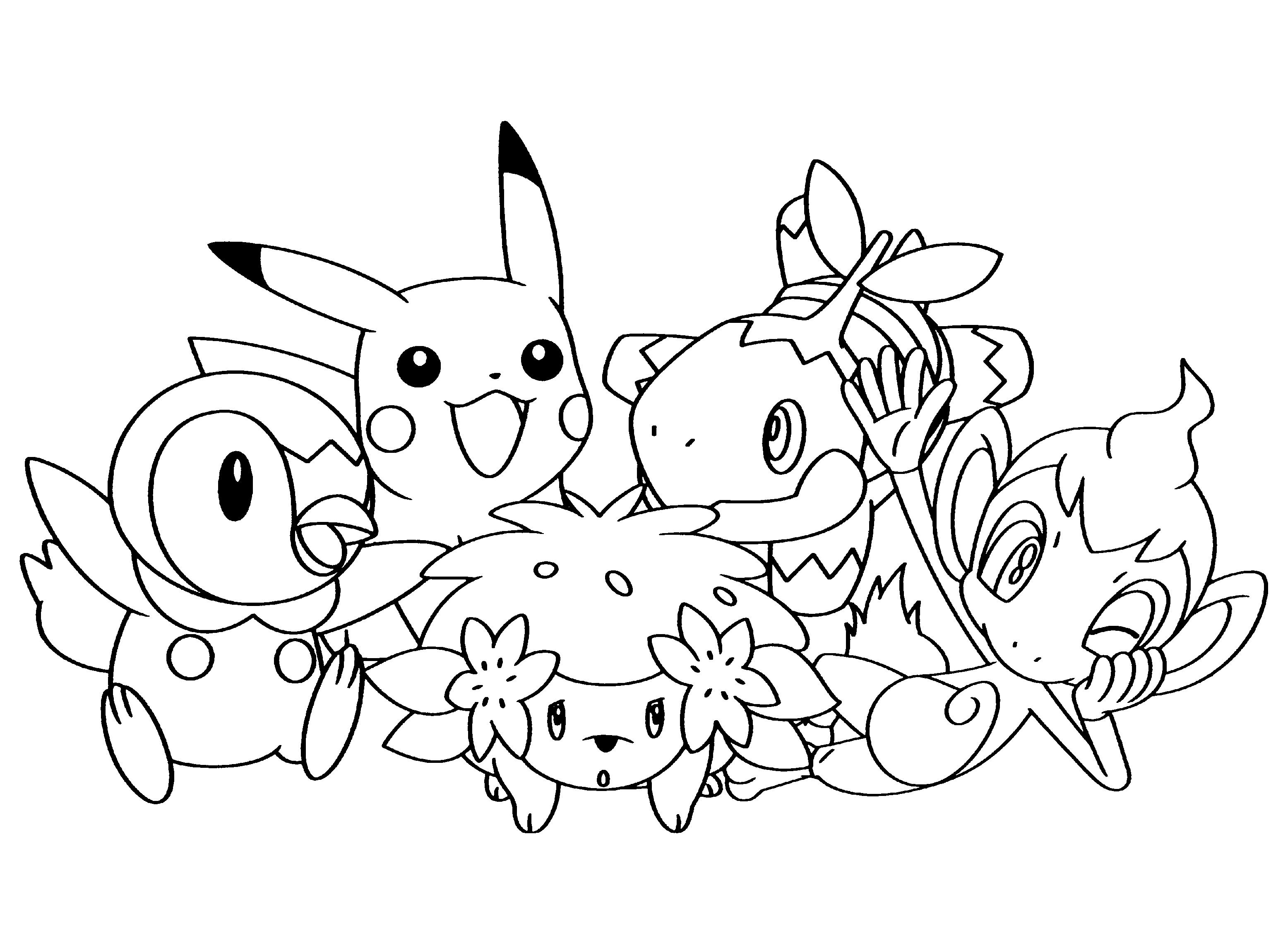 Dibujos Para Colorear Y Imprimir De Pokemon Legendarios