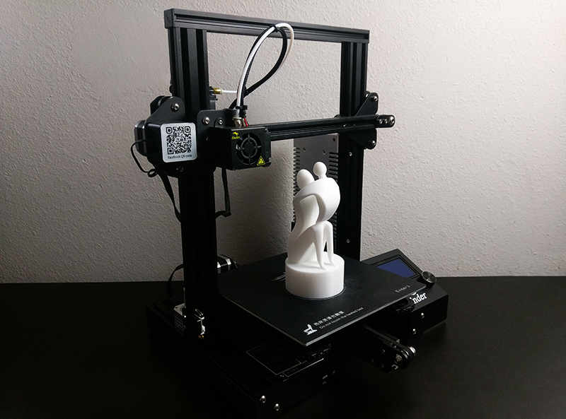 Review The Creality Ender 3 3d Printer Kit Lets Print 3d