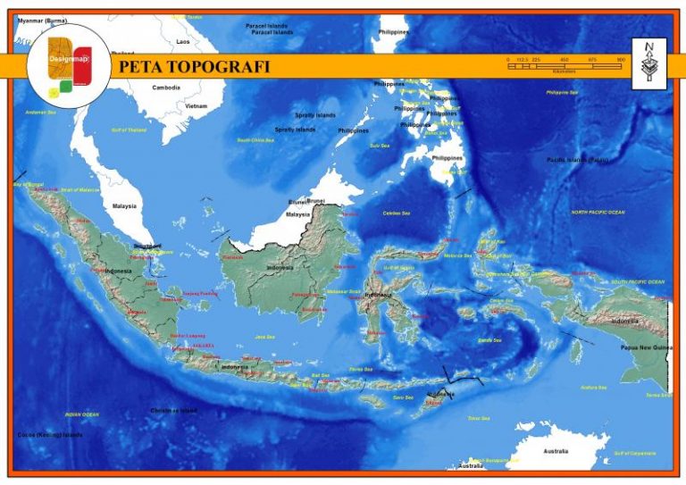 Peta Topografi Lengkap Pengertian Dan Keterangannya Lezgetreal