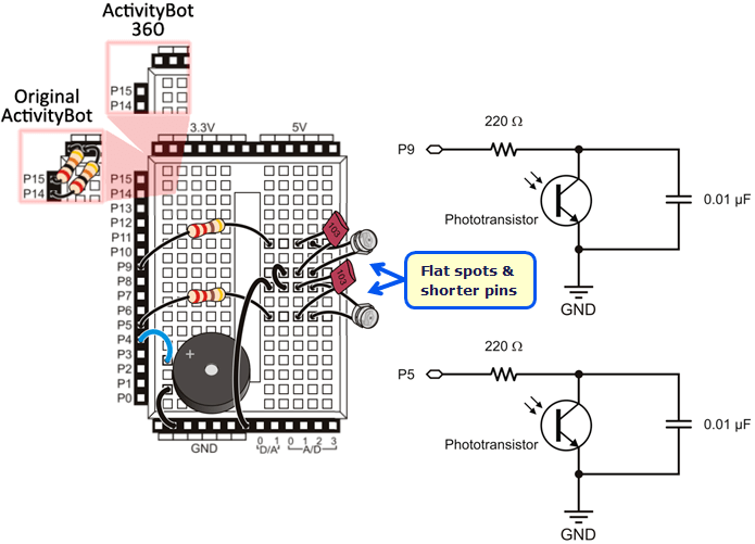 Light Sensing Robot Circuit Diagram Circuit Diagram