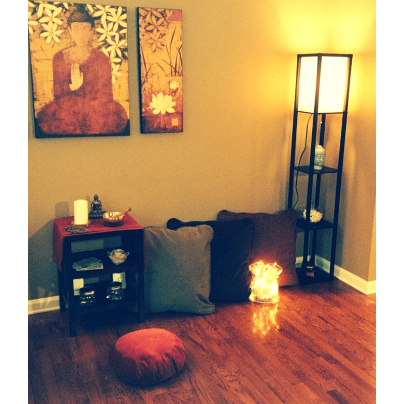 Create A Meditation Space In Your Home Left Brain Buddha