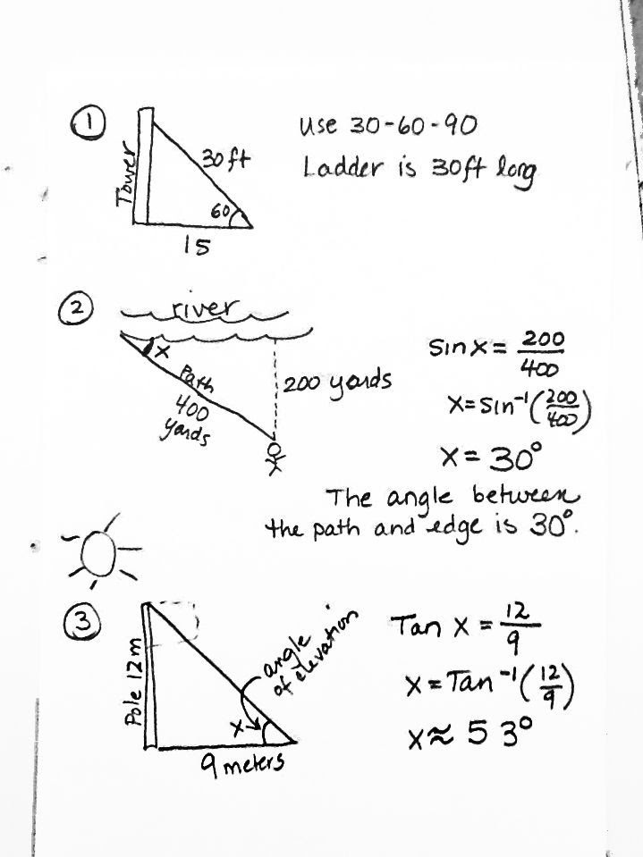 20 Trigonometric Ratios Worksheet Worksheets Decoomo