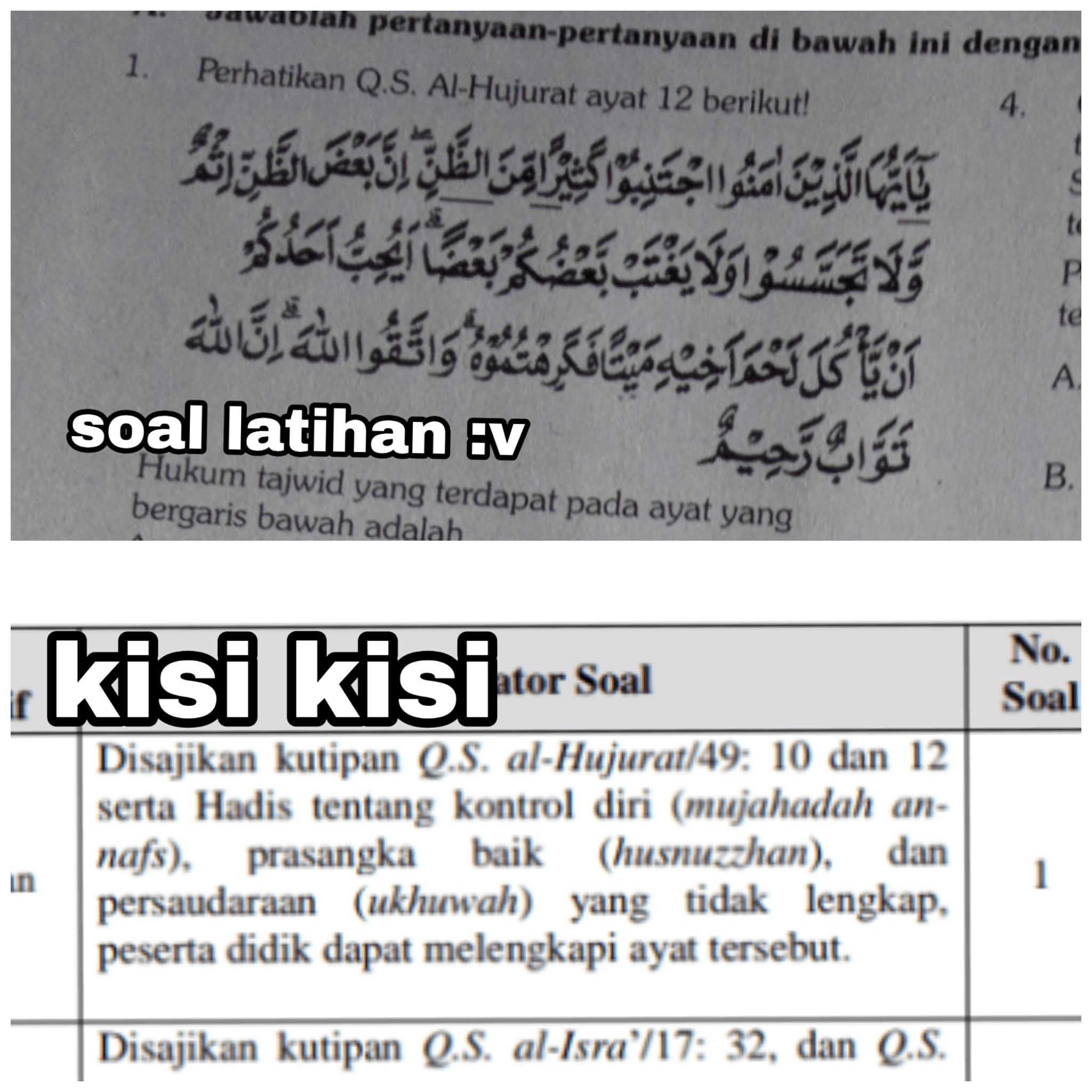 Surah Al Isra Ayat Hukum Tajwid Surat Al Isra Ayat Lengkap Hot Sex My