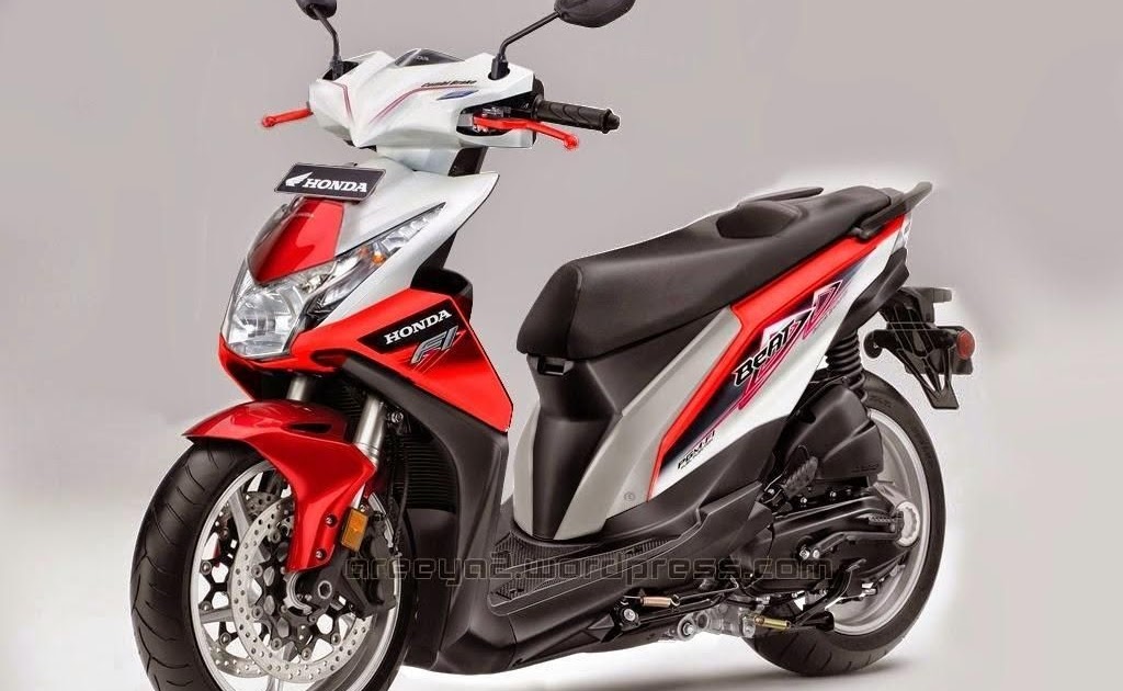 Modifikasi Motor Mio M3 Warna Merah Roda2part