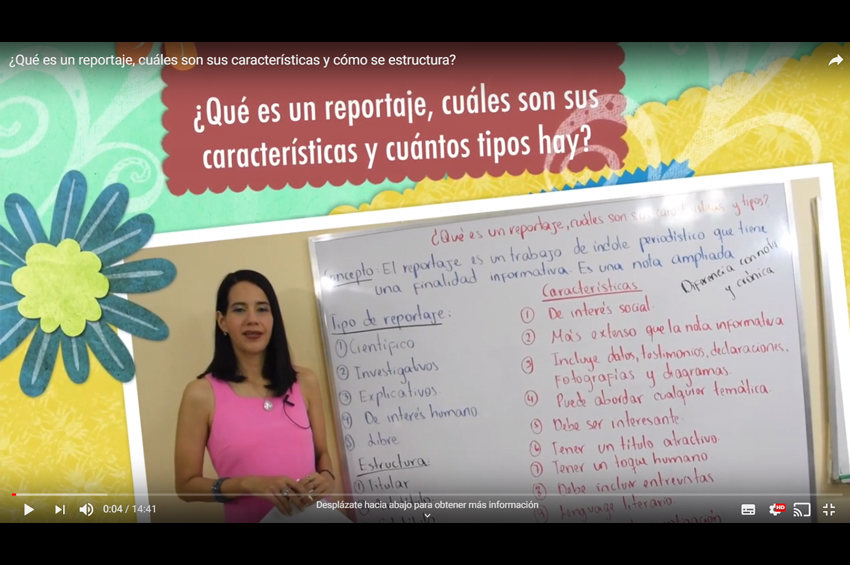 ¿qué Es Un Reportaje Cuáles Son Sus Características Y Cómo Se