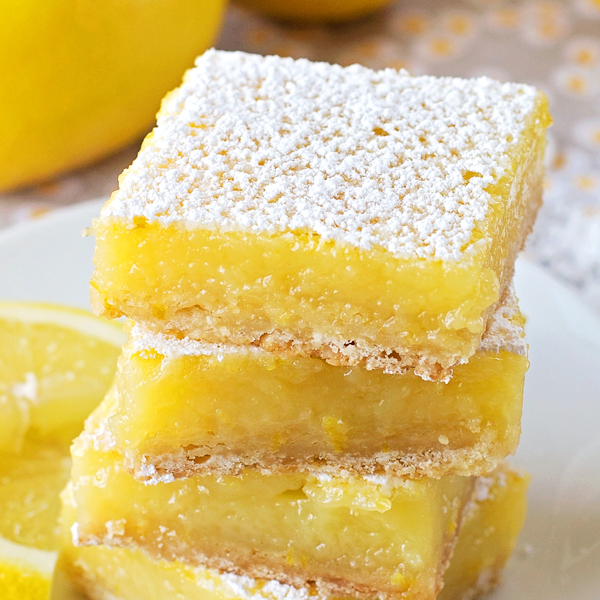 Best Lemon Bars Recipe Life Made Simple Bakes