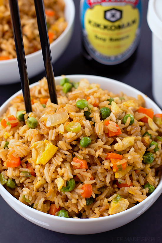 Better Than Takeout Fried Rice Recipe X Hellme