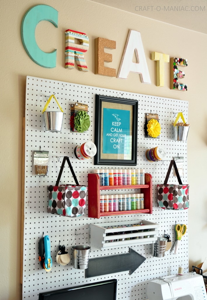 30 Storage Ideas For A Craft Room Decoomo