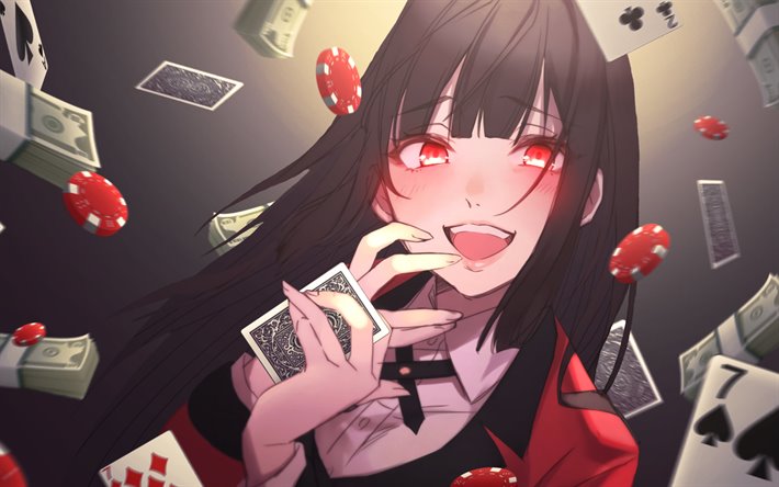 Kakegurui Anime Ideia Errada Resenha Da Primeira Temporada Lugar