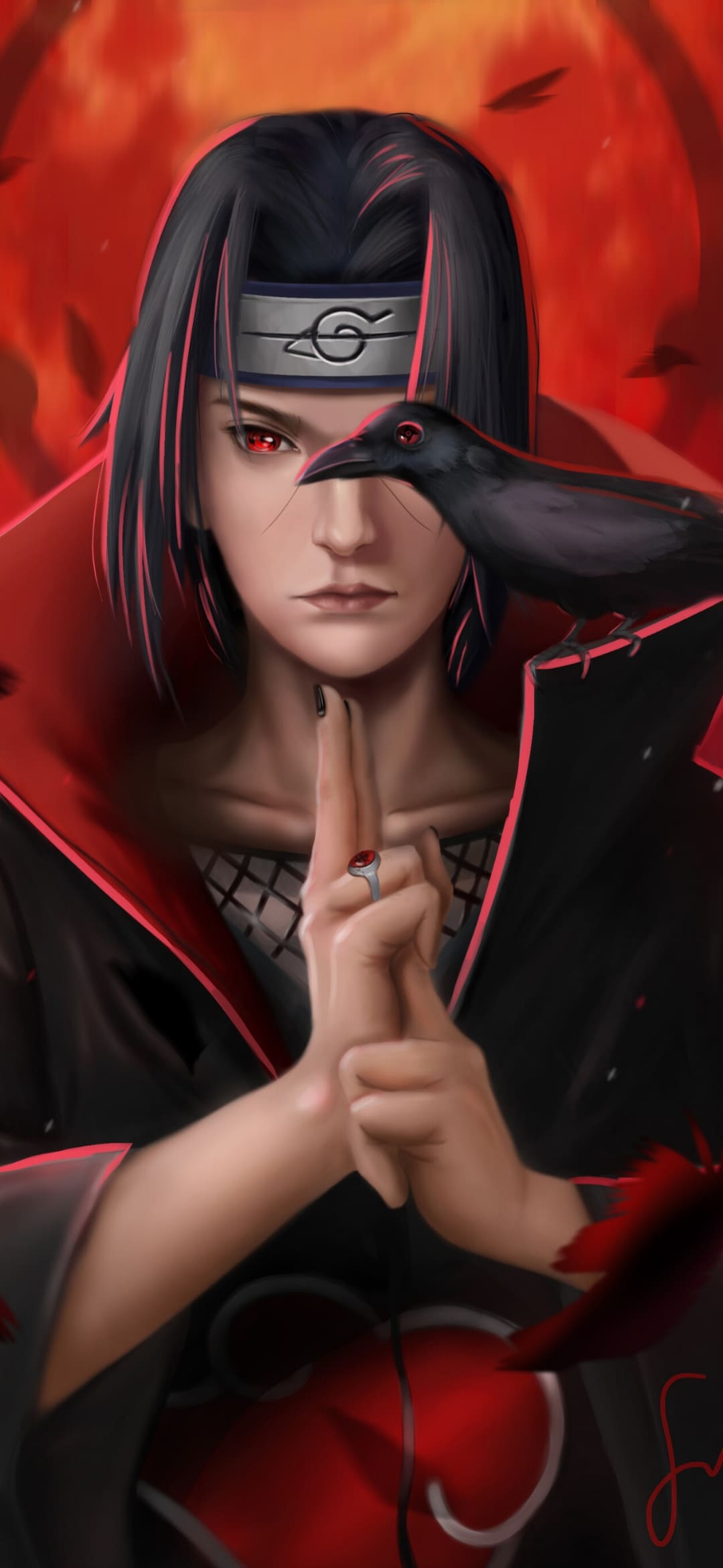 Naruto Itachi Uchiha Wallpaper 4k