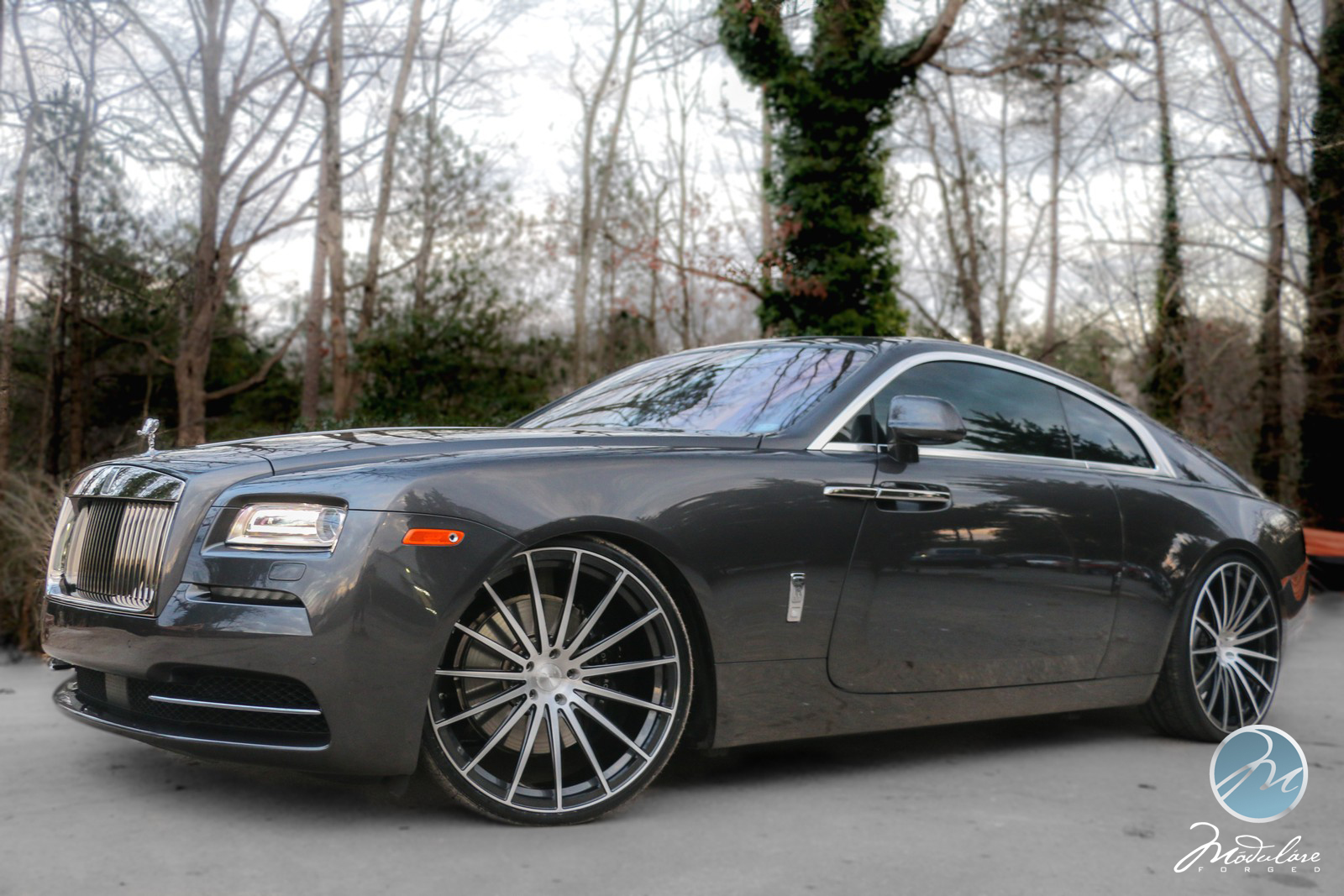 Rolls Royce Wraith On 24s