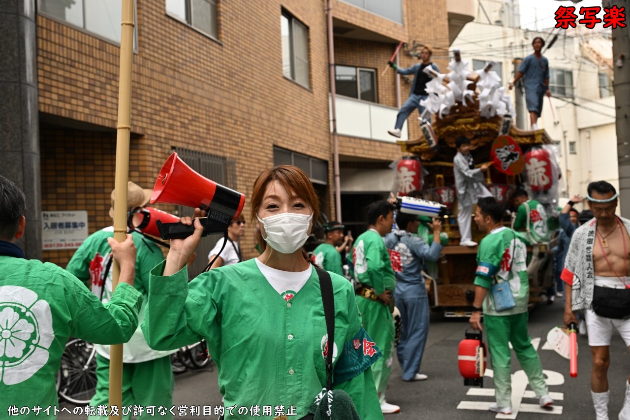 令和5年6月24日 平野郷夏祭り試験曳き（祭人・祭華編その1） 祭写楽