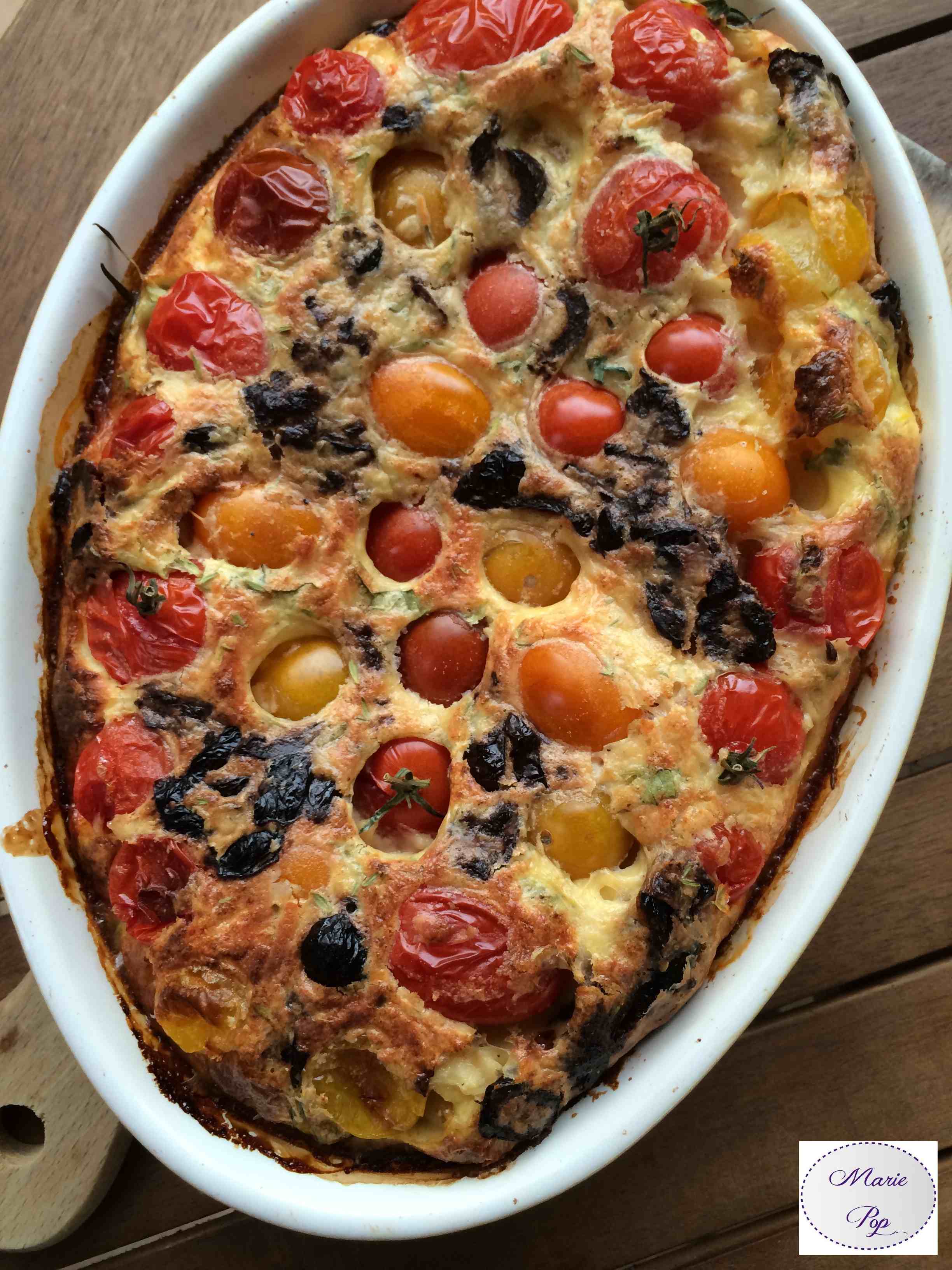 Clafoutis Aux Tomates Cerises La Recette Ensoleillée