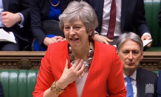 Theresa May Losing Her Voice During Brexit Speech Is Pretty Symbolic