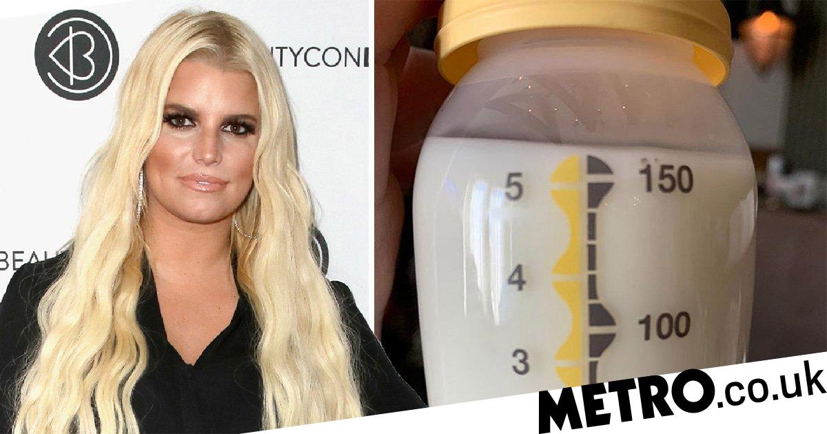 Jessica Simpson Called Out For Sharing Success Breastfeeding Snap