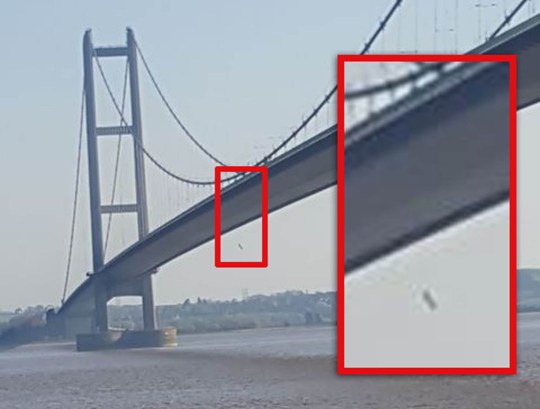 Man Jumped Off Humber Bridge In Stunt To Raise Awareness Of Male