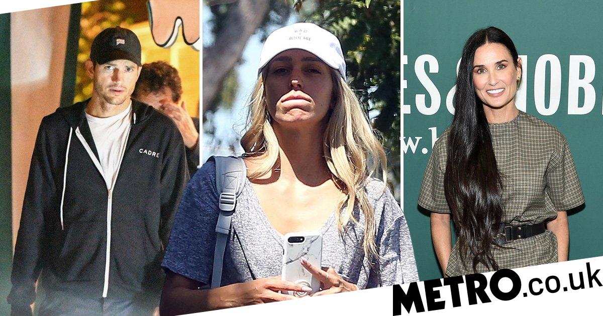 Ashton Kutchers Former Fling Sara Leal Seen Amid Talk Of Demi Moore