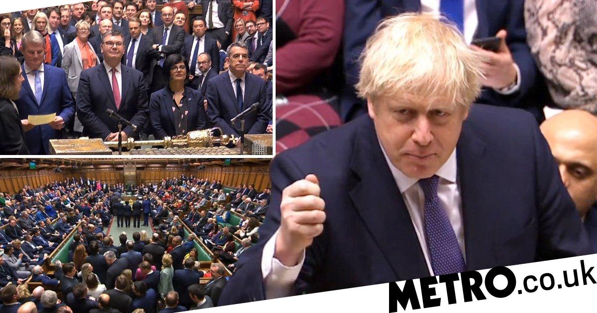 Boris Johnsons Brexit Bill Passed By Mps Paving Way To Leave Eu In