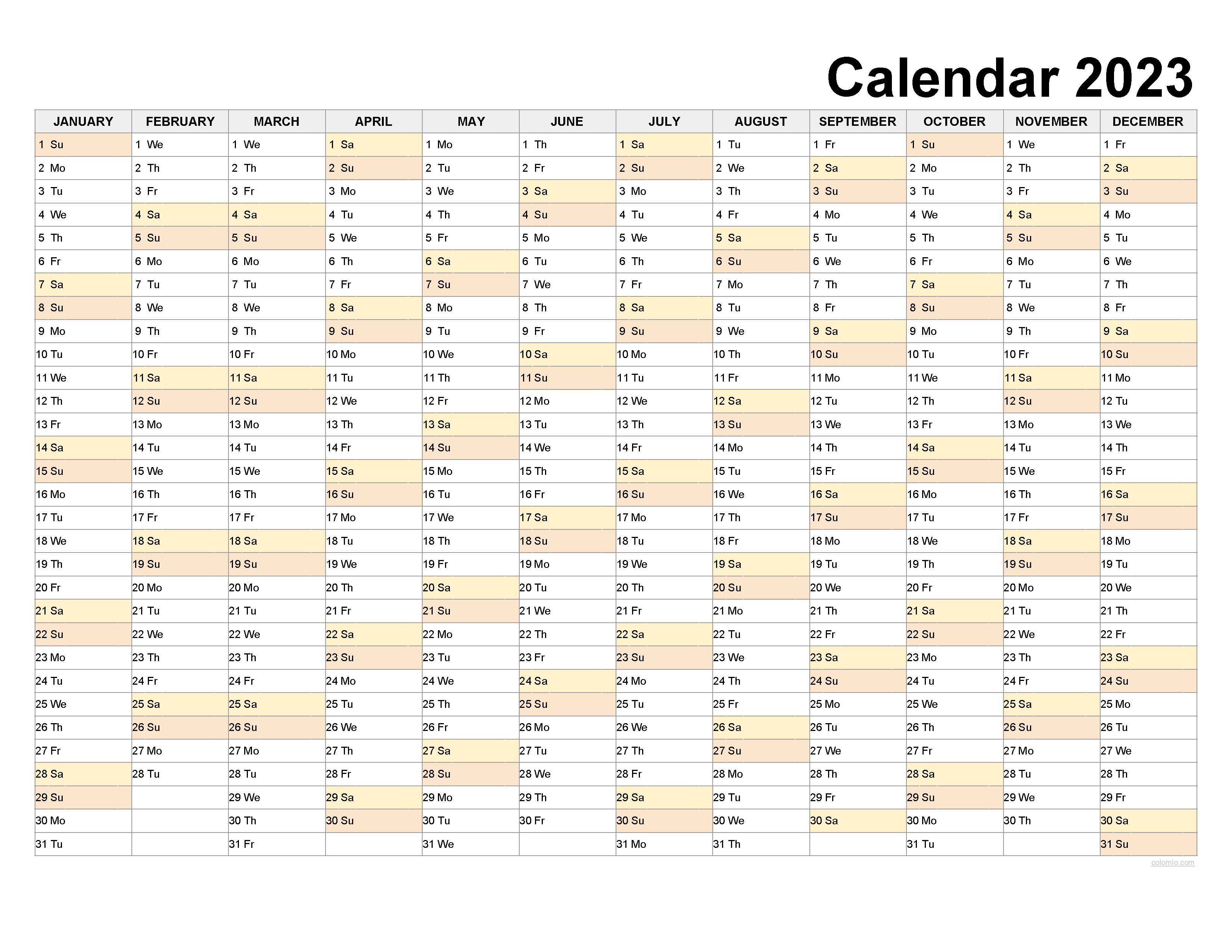 2023 Downloadable Calendar Excel Mobila Bucatarie 2023 Rezfoods Porn