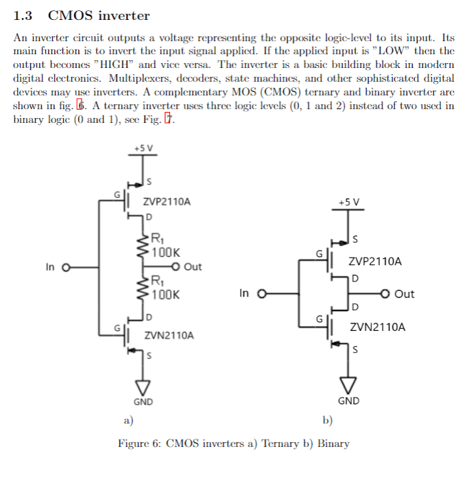 Cmos Inverter Schematic Diagram