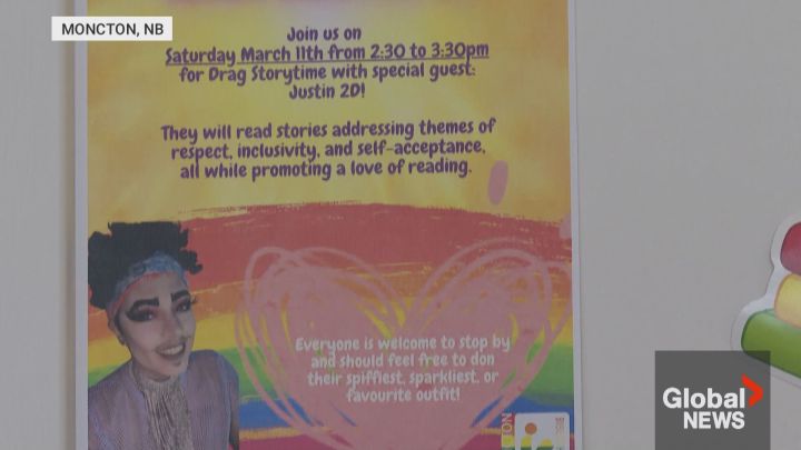 Moncton Nb Drag Storytime Event Faces Protest New Brunswick