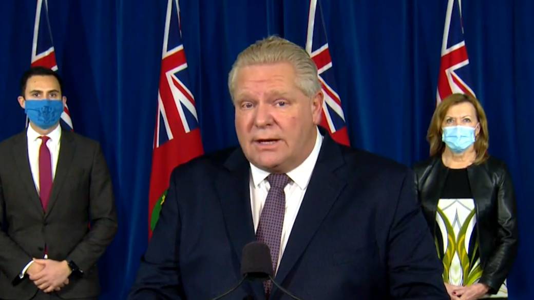 Doug Ford Says Ontario Will Run Out Of Pfizer Covid 19 Vaccines By End