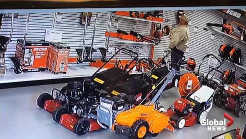 California Shoplifter Stuffs Chainsaw Down His Pants Watch News